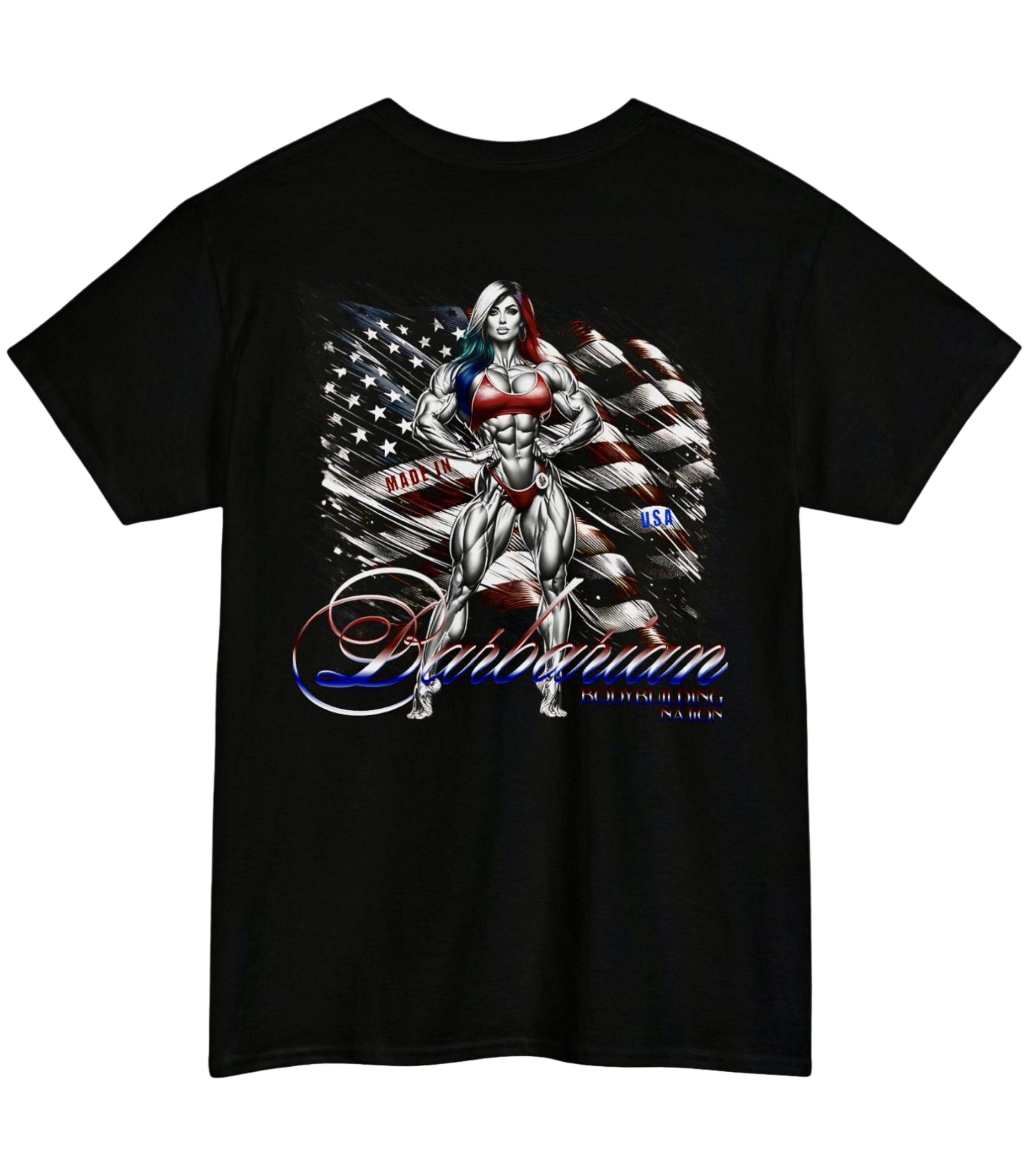 A Total Package - Barbarian Bodybuilding Nation t-shirt (Black)-Woman ...